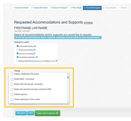 Submitting an Initial Request